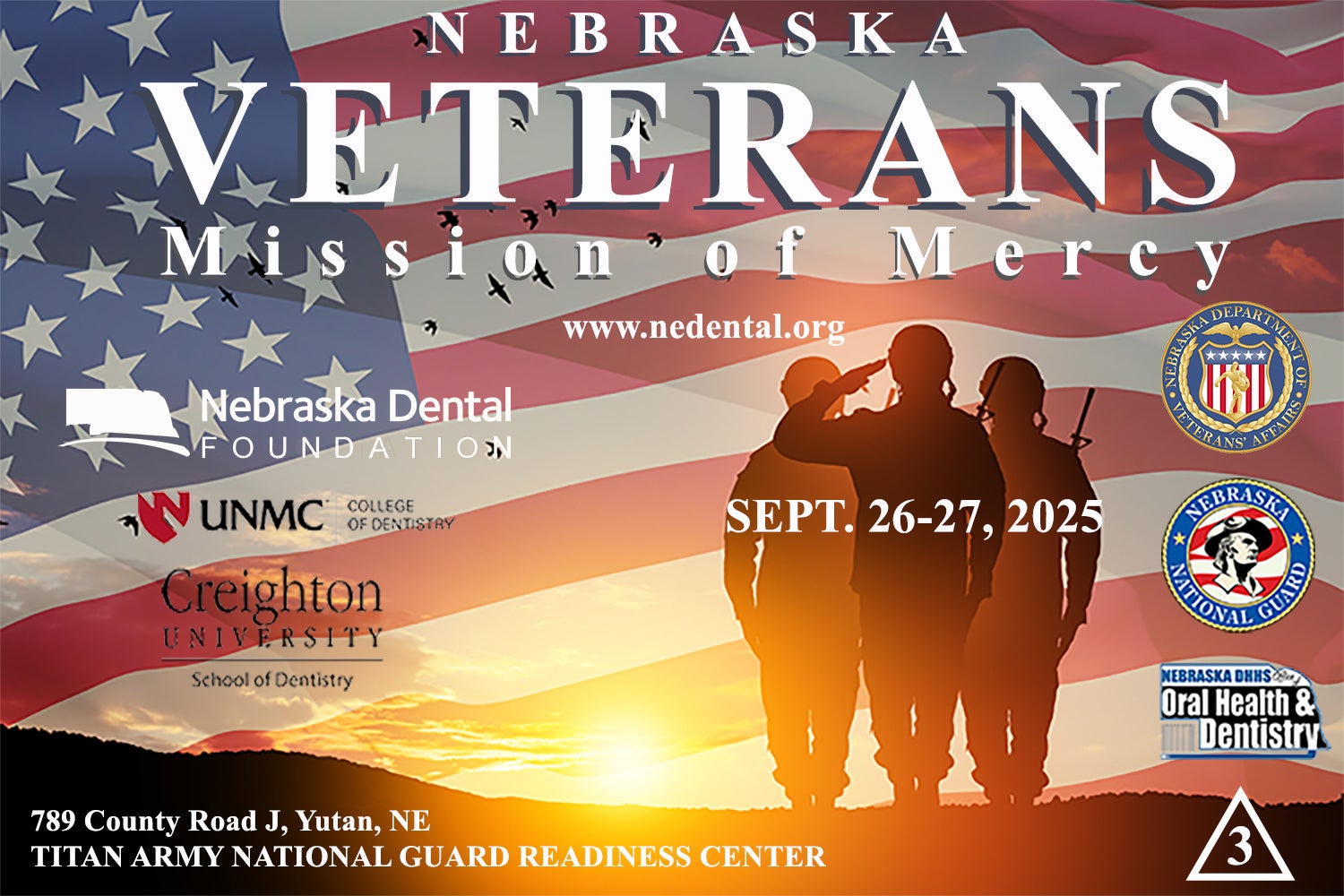 2025 Veterans Mission of Mercy Dental Clinic | Nebraska Department of Veterans' Affairs